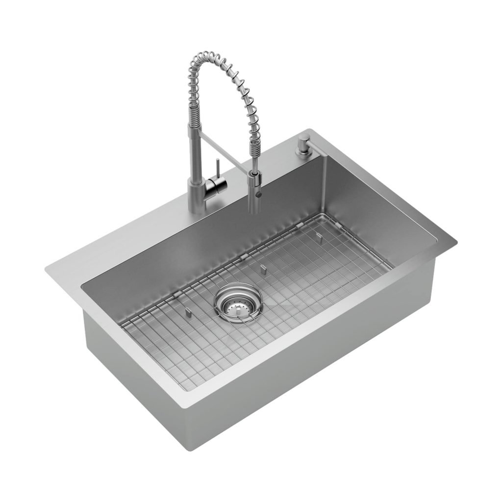 Single Bowl Stainless Steel Kitchen Sink - Newcoolmex
