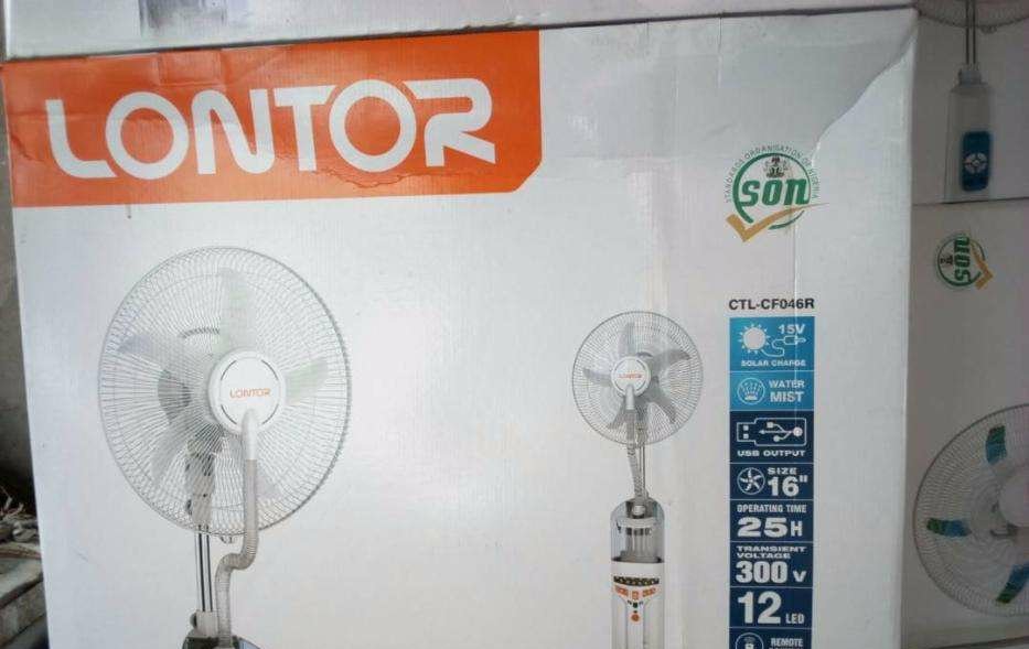 Lontor 16 inches Rechargeable Water Mist Fan - CTL-CF046R - Newcoolmex